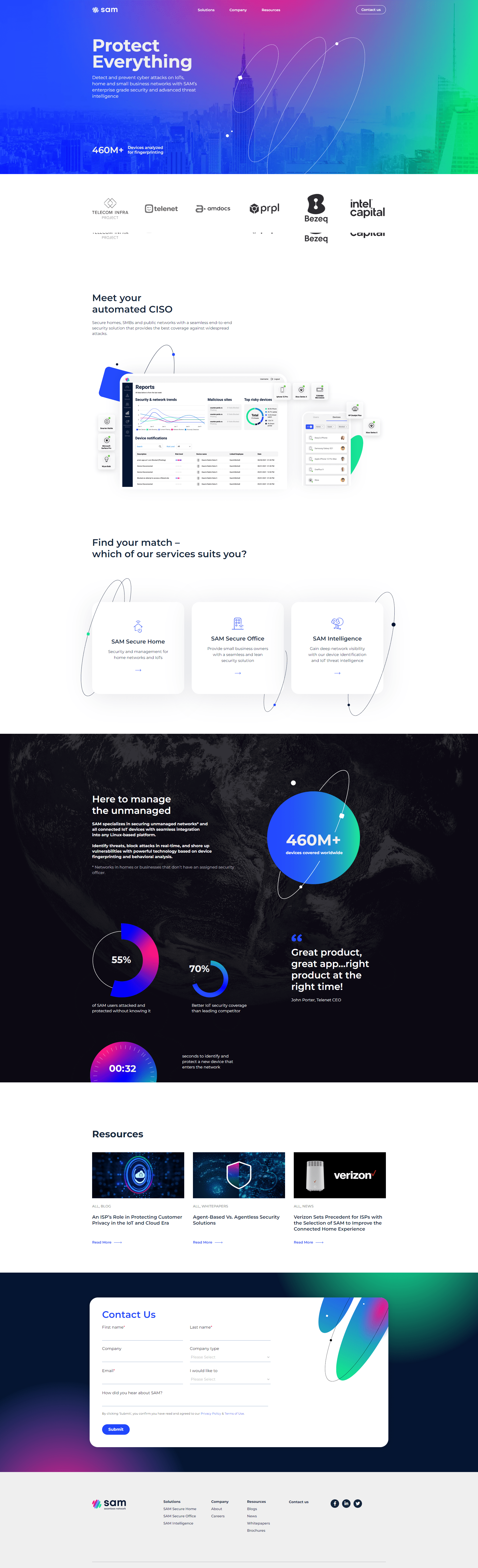 Insposec Features Sam Seamless Network